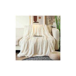 Eting - Blanket, Bedspread, 130x160cm, Cream White