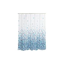 Duschvorhang, für Badewanne und Badezimmer, Waschbar, Anti-Schimmel und Antibakteriell 180 x 200 cm Polyester