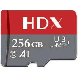 256 gb Micro-SD-Karte, microSDXC uhs-i Flash-Karte, bis zu 100 MB/s, A1, U3, Class10, V30, Hochgeschwindigkeits-TF-Karte