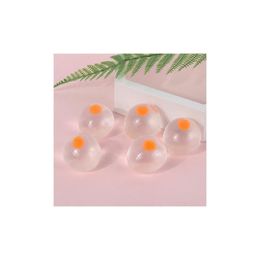 Amirror Smart Ug - 5 Stück (gelb), lustiger Stressball, Eierspritzer, Stressball, Dekompressions-Release-Spielzeug, gefälschter Eierschleim,