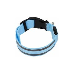 Xs LED-Hundehalsband – verstellbares, über usb wiederaufladbares, leuchtendes Haustierhalsband, leuchtende Halsbänder für kleine Hunde und Katzen