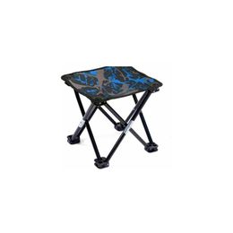 Campinghocker Tragbarer Klapphocker Tragbarer Stuhl Mini Faltbarer Hocker Angelhocker für Erwachsene Angeln Wandern Gartenarbeit und Strand mit