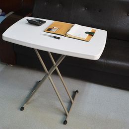 WYCTIN - Schreibtisch Computertisch 76x50x74cm Bürotisch Tisch Klappbar