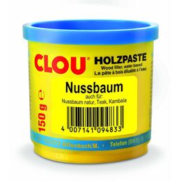 CLOU® Holzpaste 10 Nußbaum Wasserverdünnbar 150g - Clou