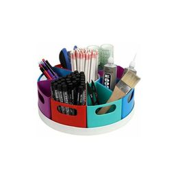Rotierender Stifthalter, Schreibtisch-Organizer, ordentliche Schreibtisch-Aufbewahrungsbox, Make-up-Pinselhalter für Büro, Zuhause, Schule,