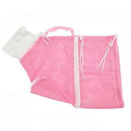 2 Stücke Katze Baden Tasche Katze Dusche Netz Tasche Anti-Beißen