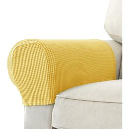 Amirror Smart Ug - 2er-Pack Jacquard-Stretch-Armlehnenbezüge für Sofas, Sessel, Anti-Rutsch-Möbelschutz, Armlehnenbezüge für Liegesofas mit