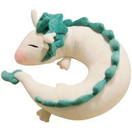 Eting - Anime Cute White Dragon Nackenkissen U-Förmigen