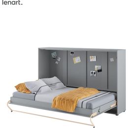 Lenart Lit escamotable Concept Pro CP05 120x200 horizontal mattes grau