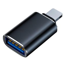 USB-C-auf-USB-Adapter, Typ-C-Thunderbolt-OTG-Konverter, USB-C-Stecker auf USB-3.0-Buchse-Adapter (3er-Pack) für Apple MacBook Pro, MacBook, iPad,