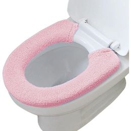 WC-Sitz Cover dicker Kissen Pads antibakteriell Luxus Toiletten Warm wc Sitzbezüge Warm WC-Sitz Matte Super Warm Universal