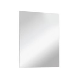 Fackelmann - Spiegel / Wandspiegelelement mit Befestigung / Maße (b x h x t): ca. 70 x 60 x 2 cm / hochwertiger, moderner Badspiegel / hoch und quer
