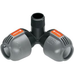 Gardena - Sprinklersystem Winkelstück 25 mm x 3/4 ag 2783 Sprinkler