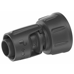 Gardena - Micro-Drip-System Hahn-Anschlussstück 13 mm 1/2 Zoll -3/4 Zoll Gewinde: Adapter zur leichten Montage an einen Wasserhahn (g 3/4 Zoll),