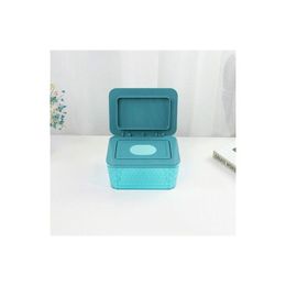 Feuchttücherbox,Aufbewahrungsbox Feuchtes Toilettenpapier Box, 17.5x12.5x9.5 cm