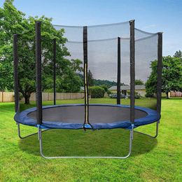 WYCTIN - Trampolin Gartentrampolin Ø183cm,Komplettset Kindertrampolin Outdoor Trampolin mit Sicherheitsnetz Blau