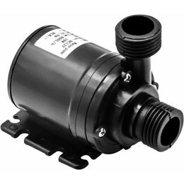 Tauchpumpe, Mini dc 12 v bürstenlose Tauchwasserpumpe Druckerhöhungspumpe 800 l / h 5 m bürstenloser Motor für