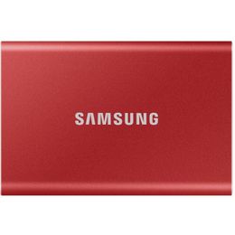 Samsung Portable SSD T7 500 GB Rot