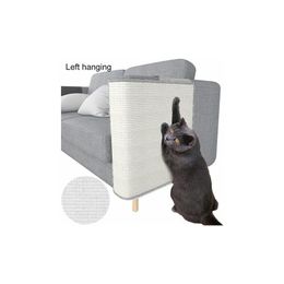 Amirror Smart Ug - Sofaschutz – Möbelschutz aus natürlichem Sisal gegen Katzen – Ecksofa-Katzenkratzer für Bett, Stuhl, Couch – einfache