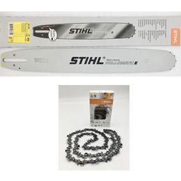 Führungsschiene Rollomatic e 37cm / 18 - 3/8 - 1,6 mm 30030005211 + 1x Sägekette Rapid Micro 3/8 1,6 mm 36520000056 - STIHL