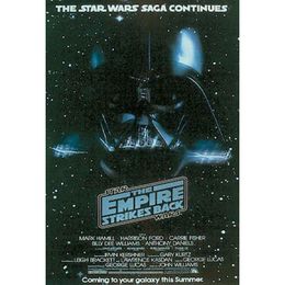 Poster The Empire Strikes Back Darth Vader (Advance 'a' Style) - Star Wars