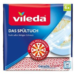 Spültuch mit 30 Prozent Microfaser (6 Stk) - Vileda