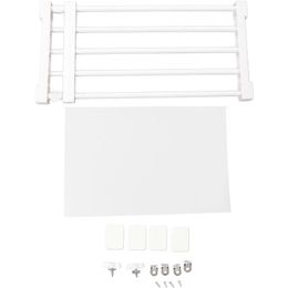 Schrank-Spannregal, erweiterbares, nagelfreies Schrankteiler-Aufbewahrungsregal für Kleiderschrank, 50–80 cm/19,7–31,5 Zoll Lnge - Eosnow