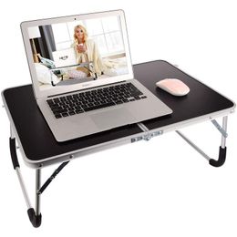 Amirror Smart Ug - klapptisch, Betttisch, Faltbarer Betttablett, Tragbarer Laptop Tisch, Klappbarer Bücherständer Notebooktisch für Couch, Frühstück,