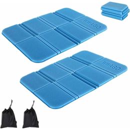 2 Stück faltbares Sitzkissen für den Außenbereich, Thermo-Pad, Thermo-Sitzpolster, faltbares Sitzkissen, Outdoor-Sitzmatte, wasserdichtes