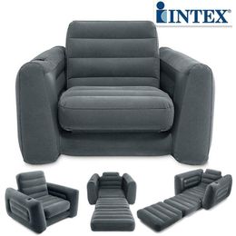 Intex - Sofa Couch Lounge Sessel Luftbett Gästebett aufblasbar 117x224x66 cm 66551
