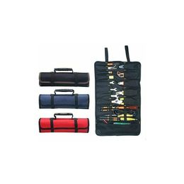 Amirror Smart Ug - Werkzeugtasche mit 22 Taschen, Werkzeugtaschen, tragbarer Werkzeug-Organizer, faltbar/rollbar, 601D Oxford