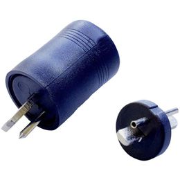 0205001 Lautsprecher-Steckverbinder Stecker, gerade Polzahl (num): 2 Schwarz 1 St. - BKL Electronic