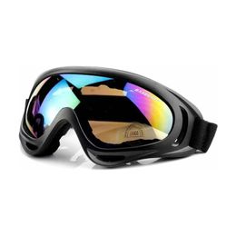 Skibrillen-Masken, Schneemobil-Motorradbrille, Skibrille, Schutzbrille, Linse, Anti-Staub, UV-Schutz, Antibeschlag, winddicht, für Jungen und