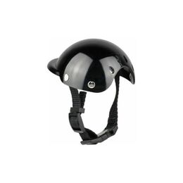 Tierhelm Company, Hundesicherheitskappe, Kappenkappe Fahrrad für Katzen, universeller Kunststoff verstellbarer Helm Motorrad für Hund für kleine