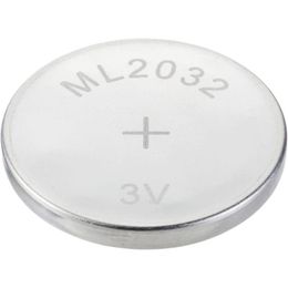 Knopfzellen-Akku ml 2032 Lithium 65 mAh 3 v 1 St. - Voltcraft