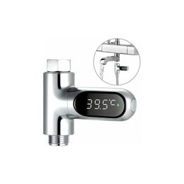 Amirror Smart Ug - LED-Anzeige Digitaler Wasserzähler Duschwannenthermometer Temperatur Wassertemperaturüberwachung Messgerät mit 5 85 ℃ Bereich ℃/℉