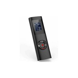 40M Mini-Laser-Entfernungsmesser, wiederaufladbarer tragbarer USB-Laser-Entfernungsmesser, m / In / Ft Digitaler Laser-Entfernungsmesser, Schwarz