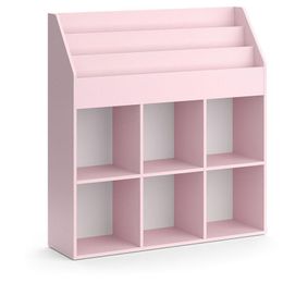 Kinderregal Luigi, Rosa, 107.2 x 114.2 cm ohne Faltboxen VICCO