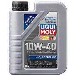 Liqui Moly - Motorenöl MOS2 Leichtlauf 10W40 1 Ltr