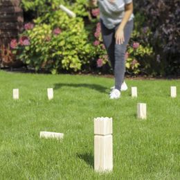 LONGZIMING - hi Outdoor-Kubb-Spiel Holz