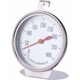 LONGZIMING Ofenthermometer, Überwachungsthermometer zum Grillen/Räuchern, großes Display zeigt deutlich die angezeigten Temperaturen für Küchen und Haushalte an