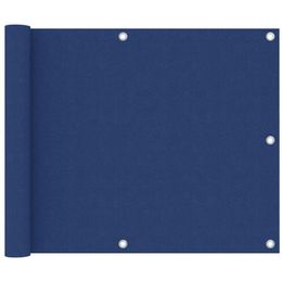 HOMMOO - Balkon-Sichtschutz Blau 75x300 cm Oxford-Gewebe