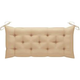 HOMMOO Gartenbank-Auflage Beige 120x50x7 cm StoYQvidaXL YQvidaXL314947DE