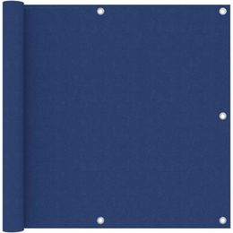 HOMMOO - Balkon-Sichtschutz Blau 90x600 cm Oxford-Gewebe