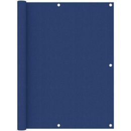 HOMMOO - Balkon-Sichtschutz Blau 120x600 cm Oxford-Gewebe