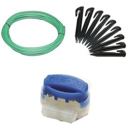 Genisys Reparatur-Set s+ kompatibel mit Yardforce ® Kabel Haken Verbinder Reparatur Paket Kit Material
