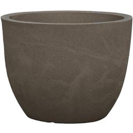 siena GARDEN - Pflanzgefäß bristol 60 taupe-granit ø 60 x 46 cm