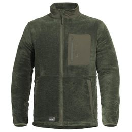 Grizzly Full Zip Fleece Sweater camo green, Gr&ouml;&szlig;e S