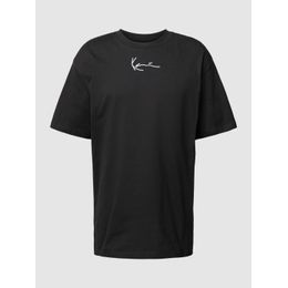 Karl Kani Oversized T-Shirt mit Logo-Stitching