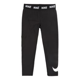 Nike Sportswear Leggings M&auml;dchen Gr&ouml;&szlig;e 92/98 schwarz / wei&szlig;